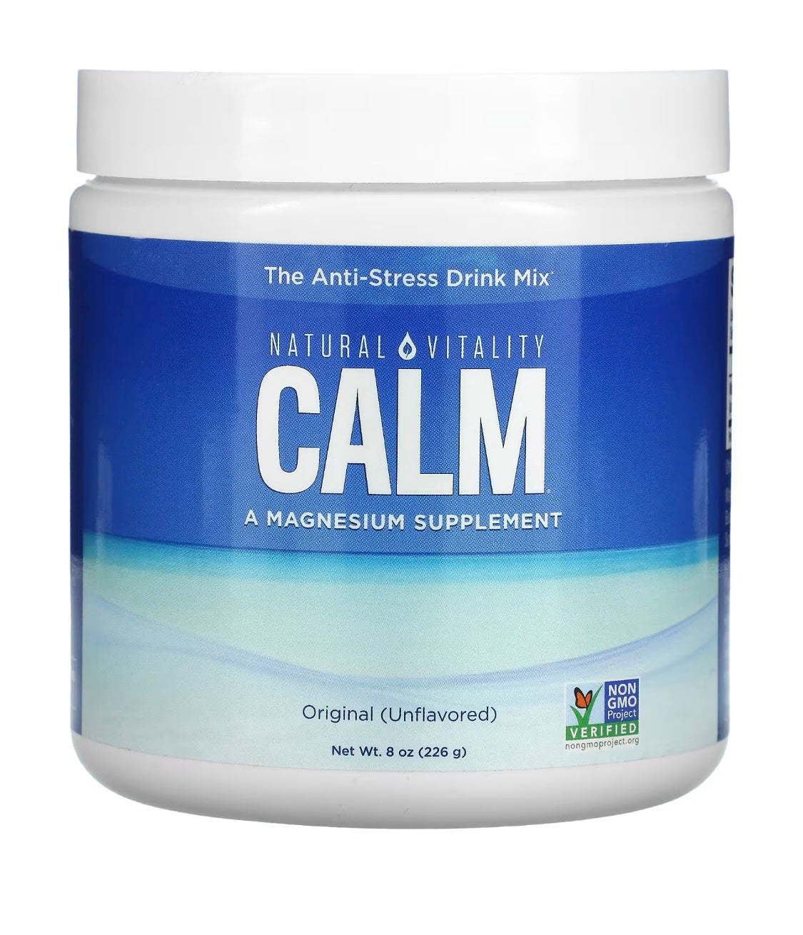 CALM NATURAL VITALITY MAGNESIO 8 oz 226gr – LIZ BAKERY & SUPERFOODS